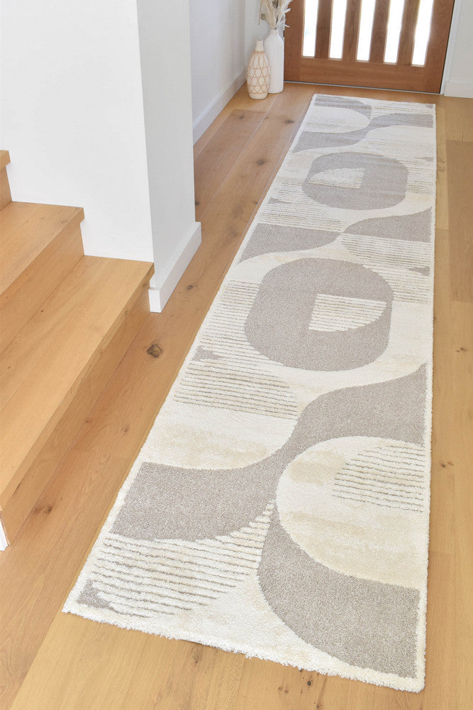 Coco Elegant Vintage Beige Runner Rug — SydneyRugsOnline