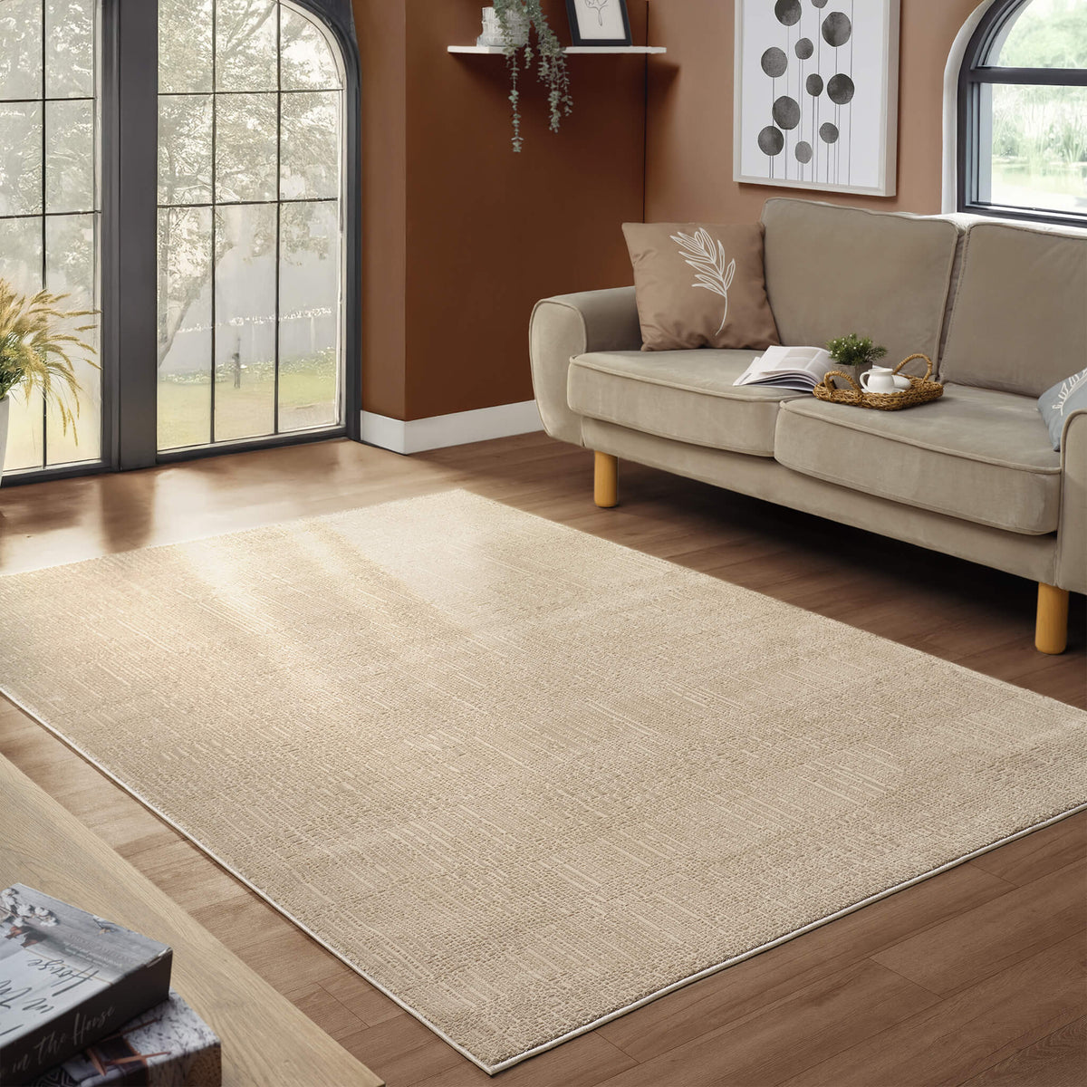 Grand Elegant Fawn Beige Rug — SydneyRugsOnline