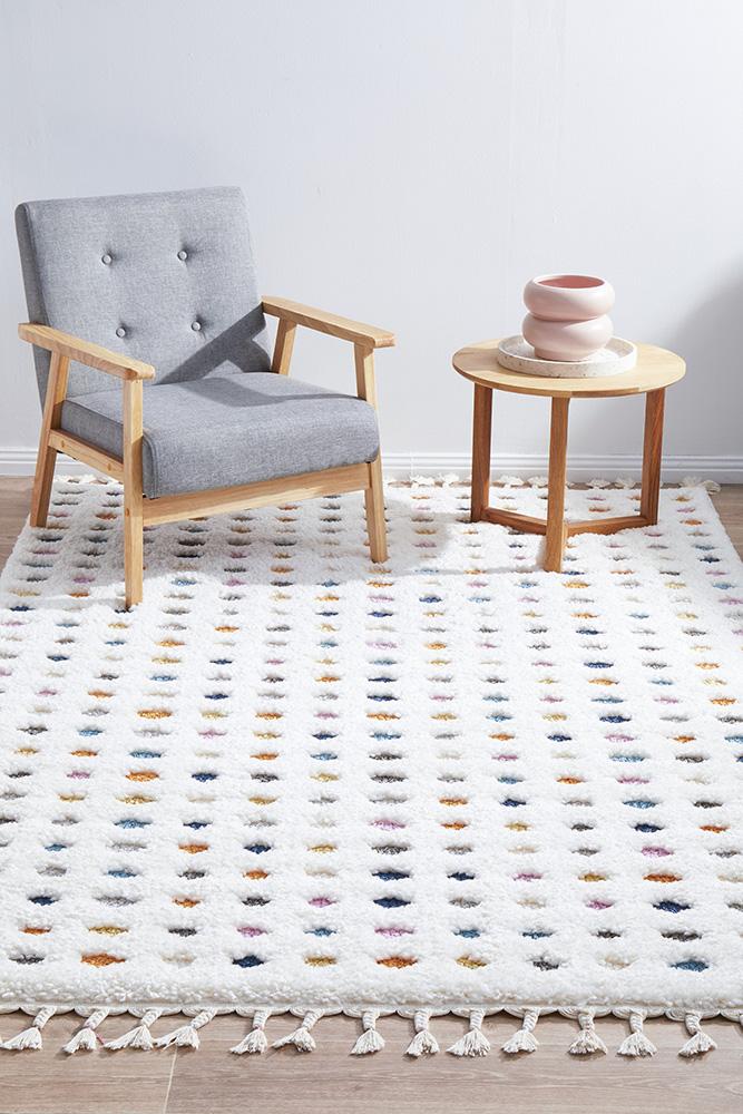 Romish Dot Multi Rug — SydneyRugsOnline