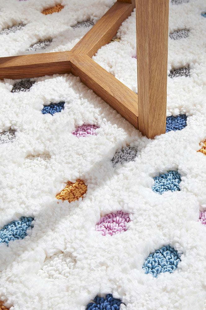 Romish Dot Multi Rug — SydneyRugsOnline