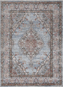 Baltimore Walter Vintage Beige Blue Rug — SydneyRugsOnline