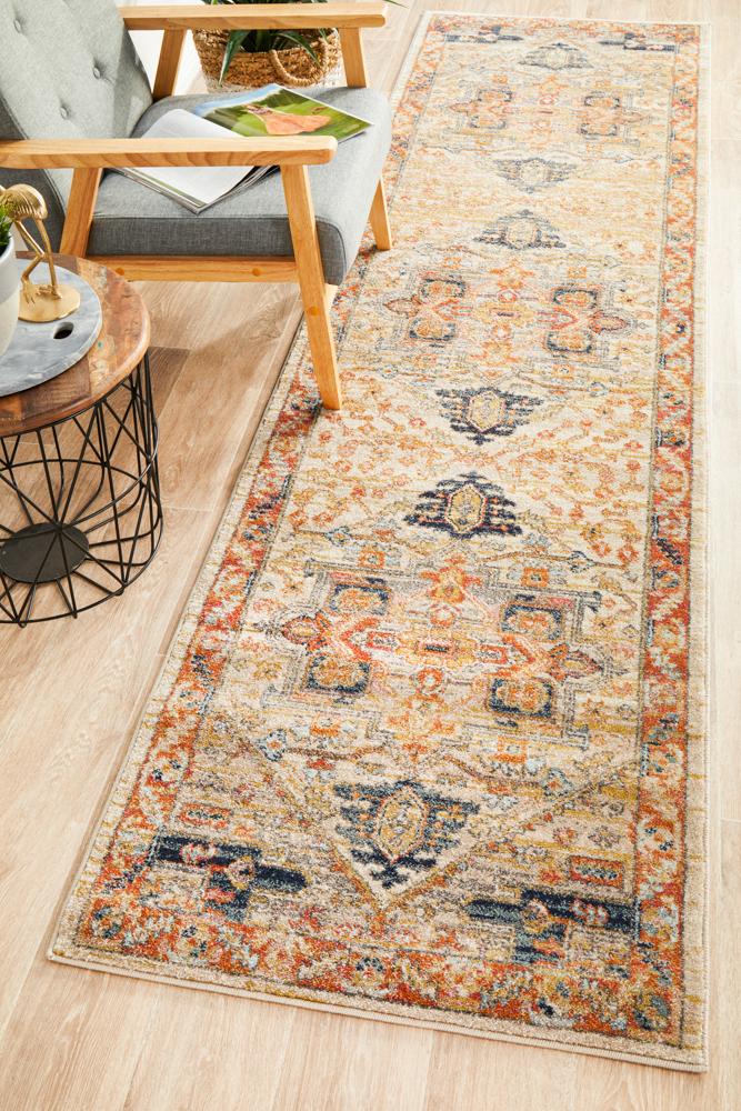 Bequest Heirloom Rust Runner Rug — SydneyRugsOnline