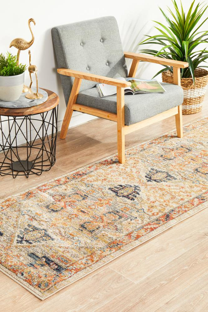Bequest Heirloom Rust Runner Rug — SydneyRugsOnline