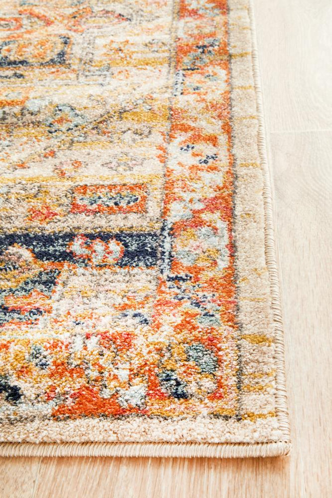 Bequest Heirloom Rust Runner Rug — SydneyRugsOnline