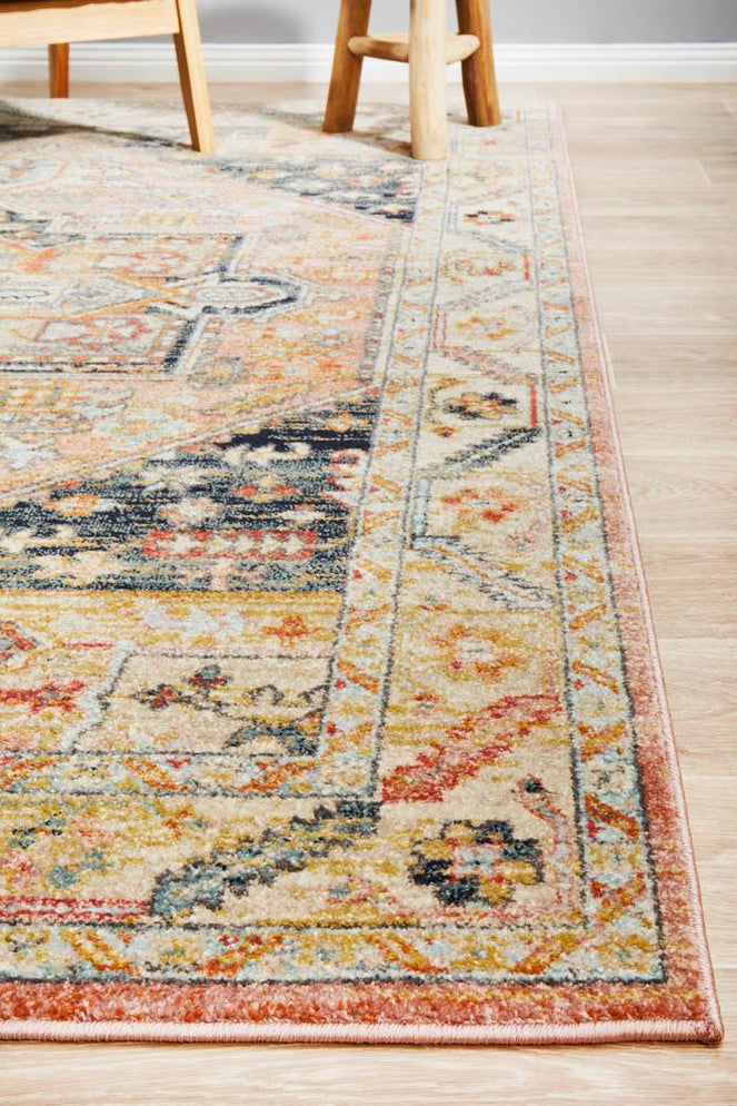 Bequest Heirloom Salmon Rug — SydneyRugsOnline