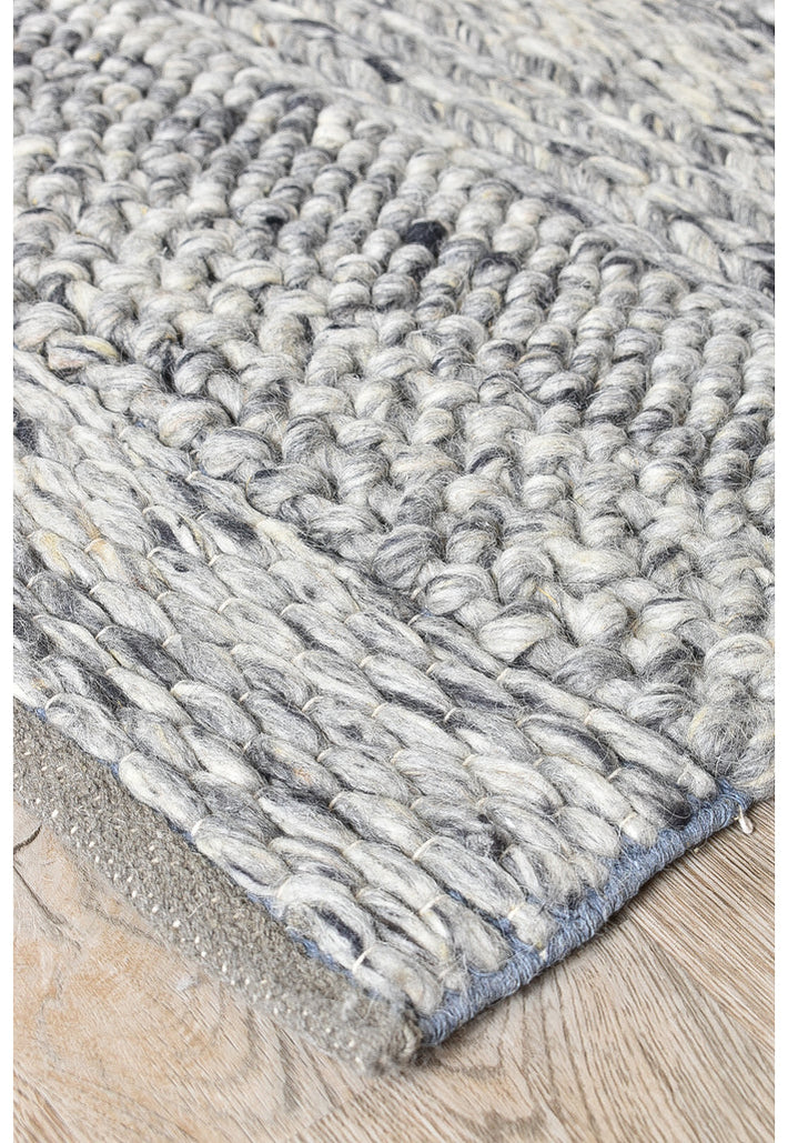 Normandy Grey Wool Rug — SydneyRugsOnline