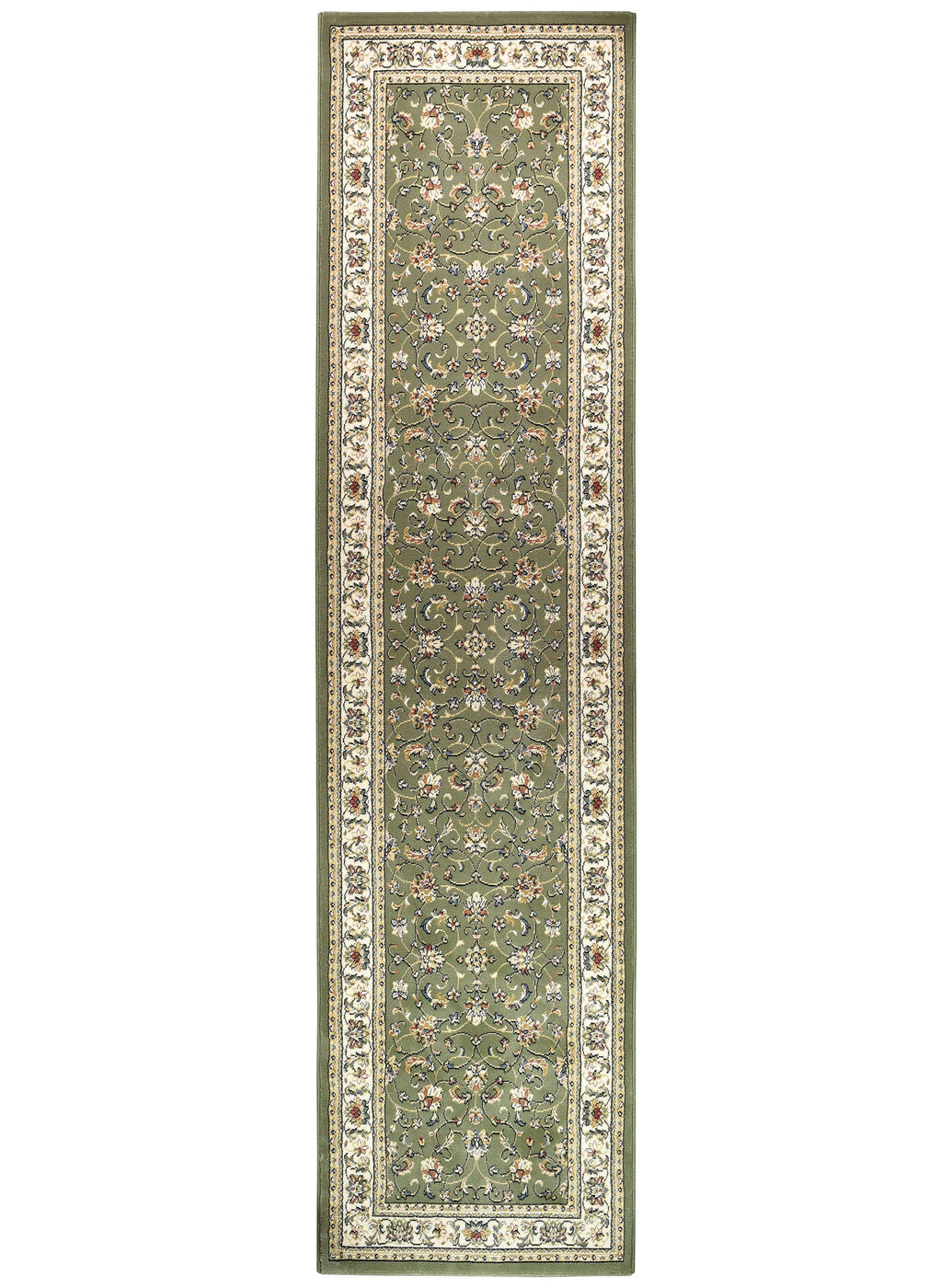 Michelan Green Runner Rug — SydneyRugsOnline