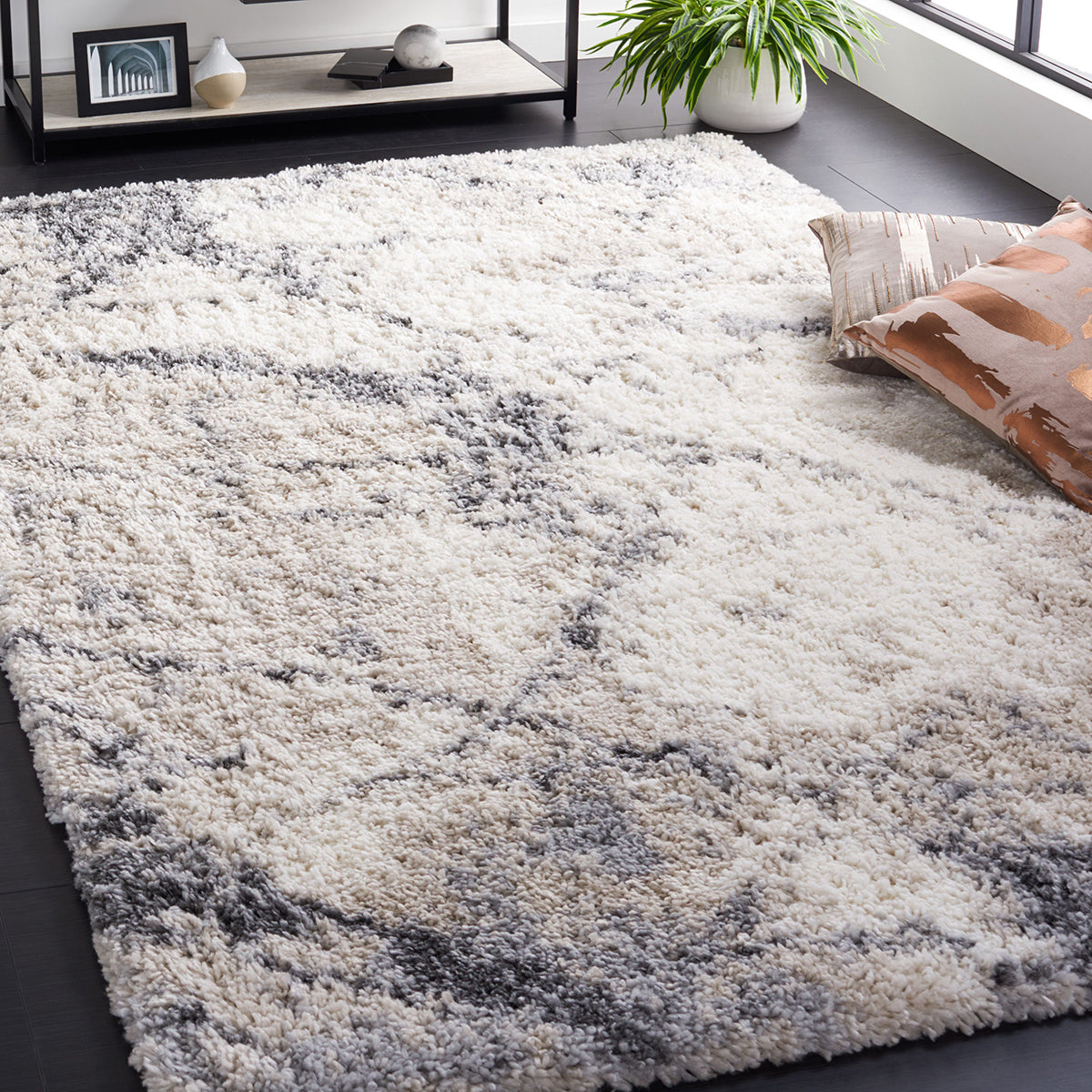 Shimmer Light Shag Rug — SydneyRugsOnline