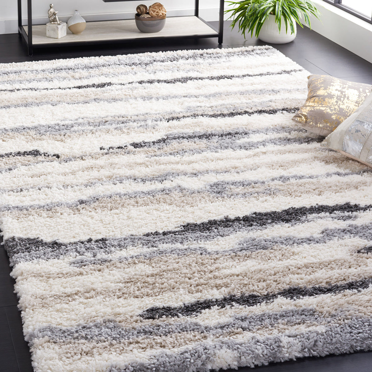 Shimmer Beam Shag Rug — SydneyRugsOnline