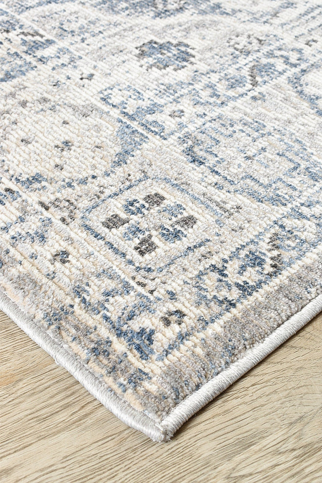 Marrakech Urban Blue Light Grey Rug — SydneyRugsOnline
