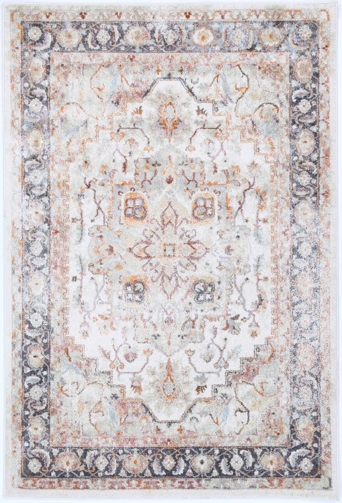 Wonders Solitary Vintage Cream Rug — SydneyRugsOnline