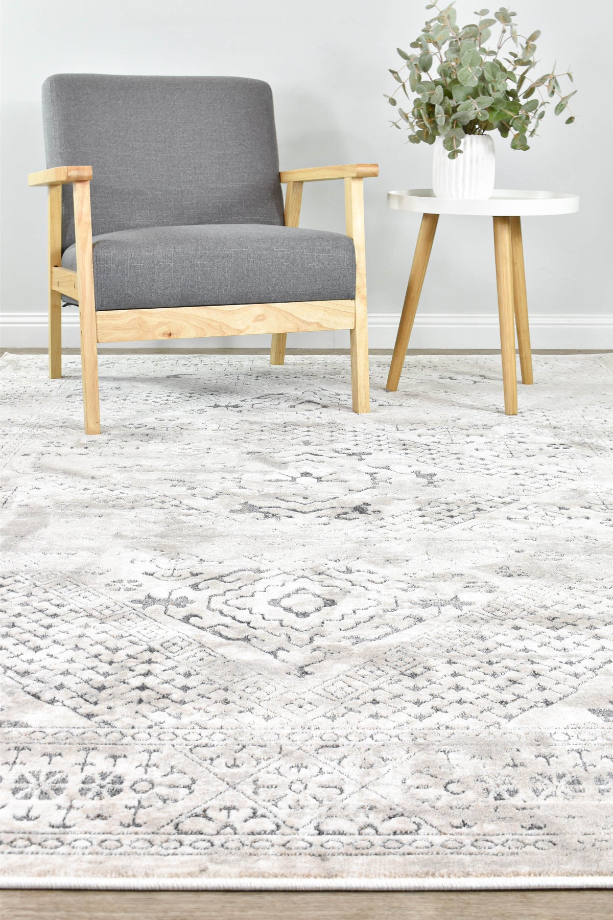 SeqouiaVintage Inlet Grey Rug — SydneyRugsOnline